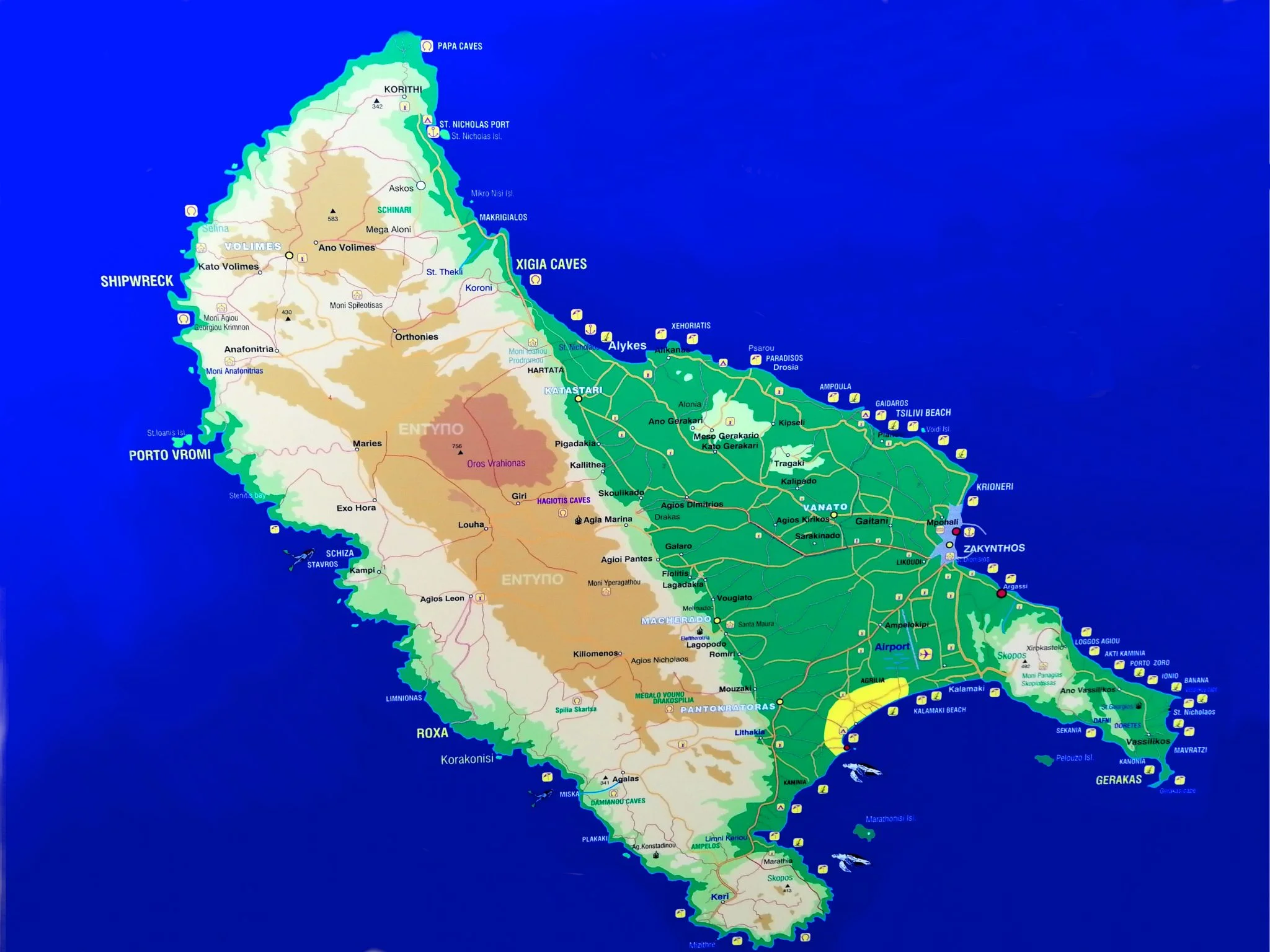 Zakynthos przewodnik - poznaj wyspę zółwi ️Atrakcje i zwiedzanie ...